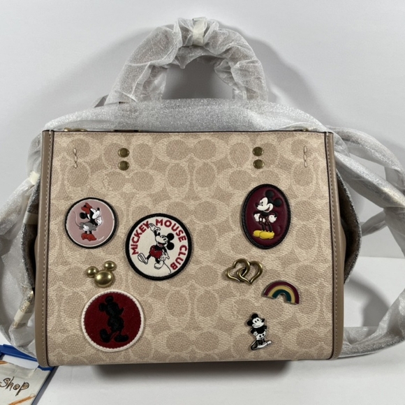 Coach | Bags | Coach C65 Disney X Coach Rogue 25 In Signature Canvas ...